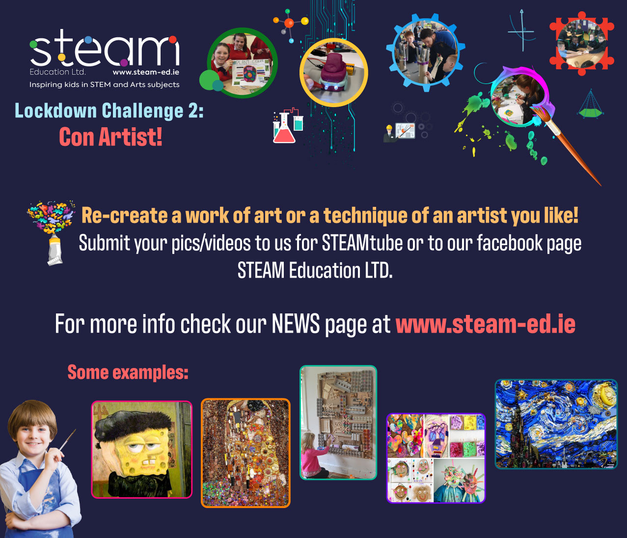 Lockdown Challenge 2: Con Artist - STEAM Education