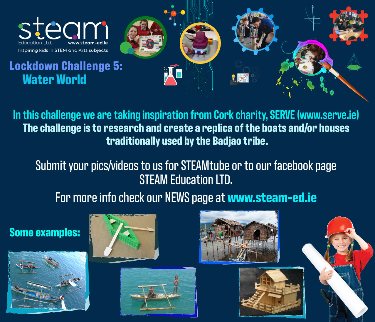 Lockdown Challenge 5: Water World - STEAM Education